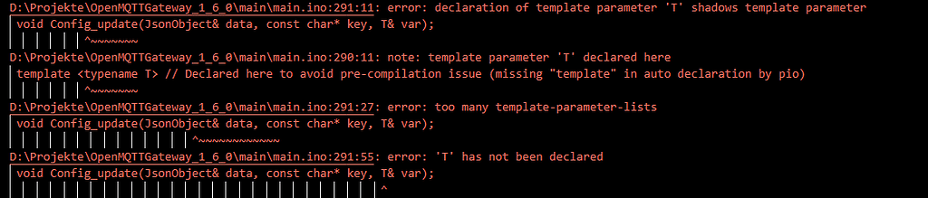 ESP32S3 - how to compile? - Boards - Theengs and OpenMQTTGateway