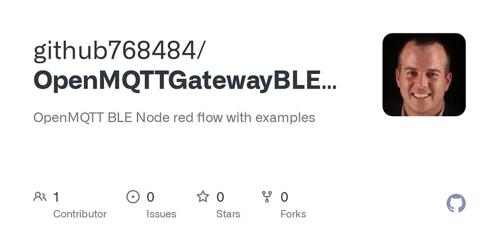 OpenMQTT BLE Node red flow with examples for the community - Bluetooth gateways - Theengs and ...