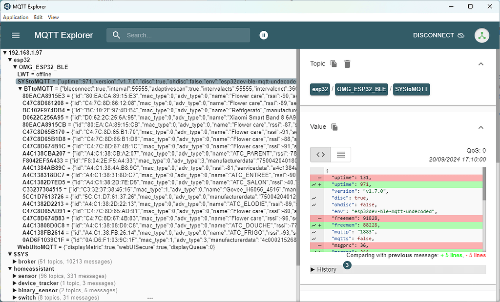 Theengs MQTT commands and statistics - Theengs gateway - Theengs and OpenMQTTGateway